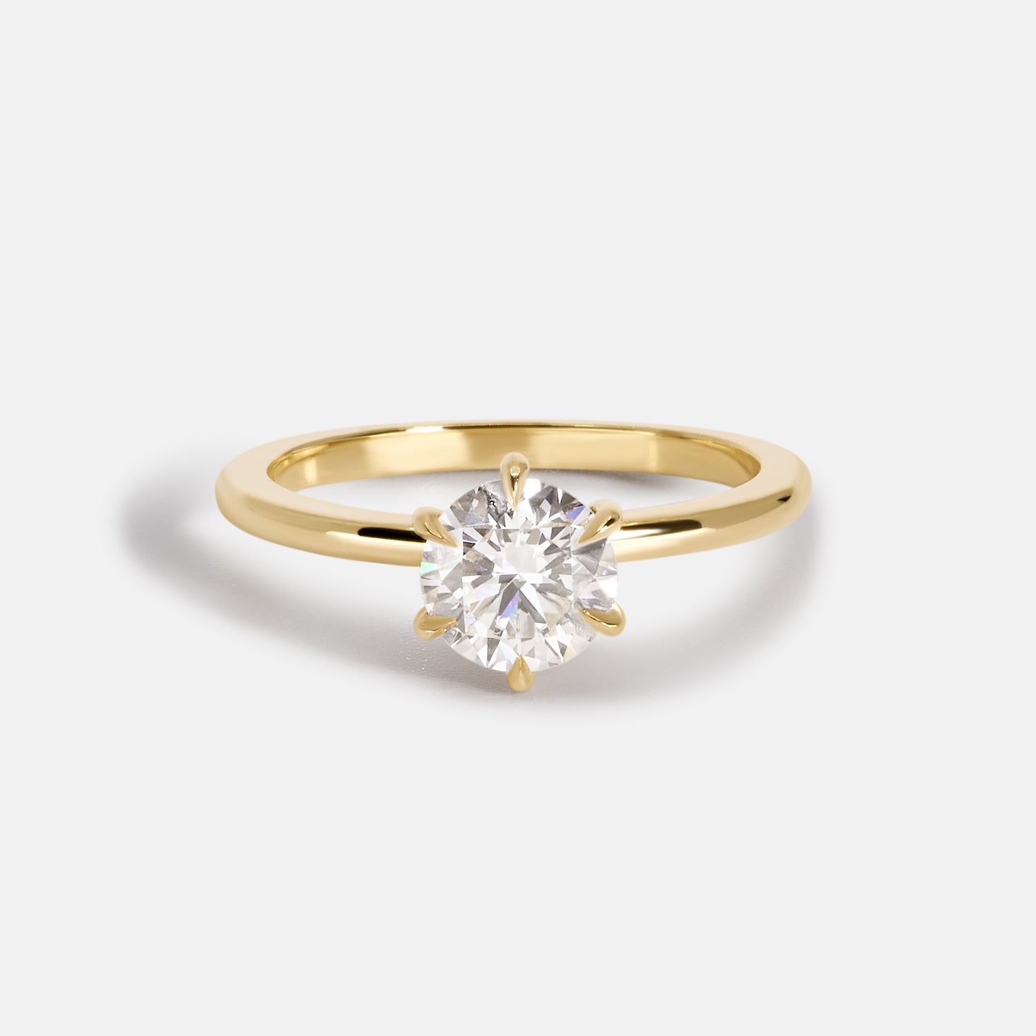 1.00ct Round Ceremonial Solitaire – Louise Jean Jewellery