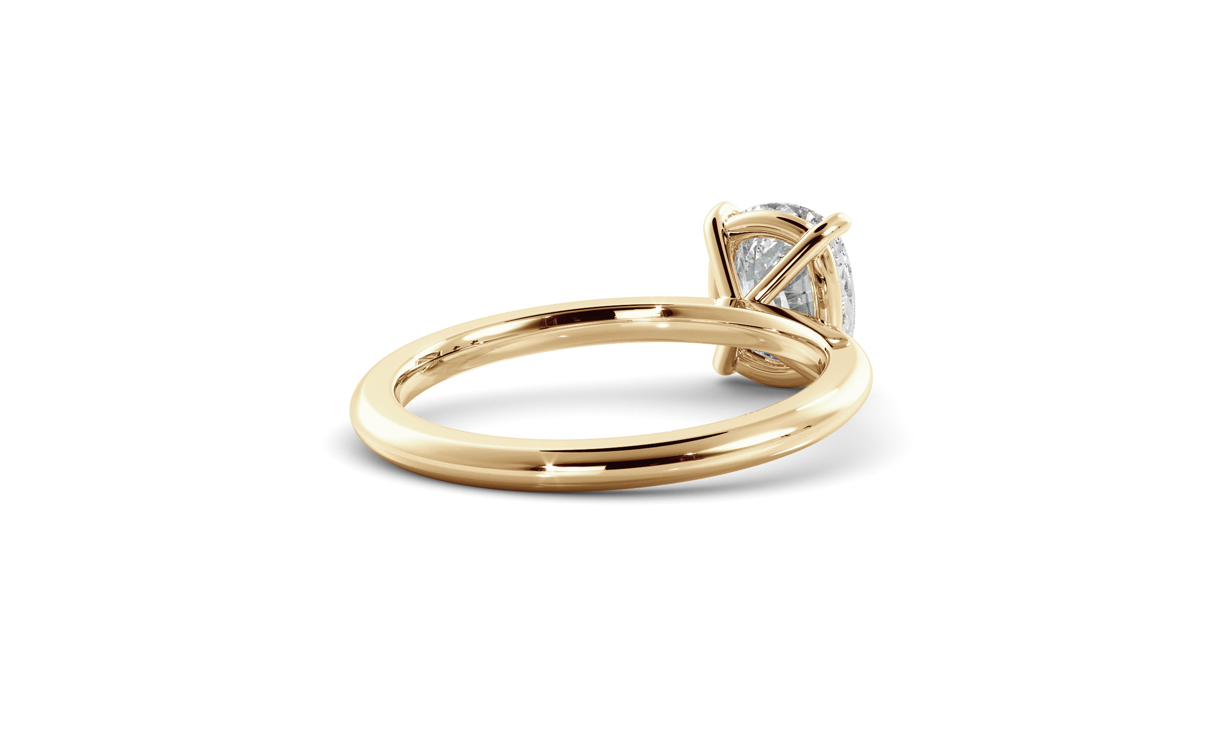 Elongated Cushion Ceremonial Solitaire – Louise Jean Jewellery
