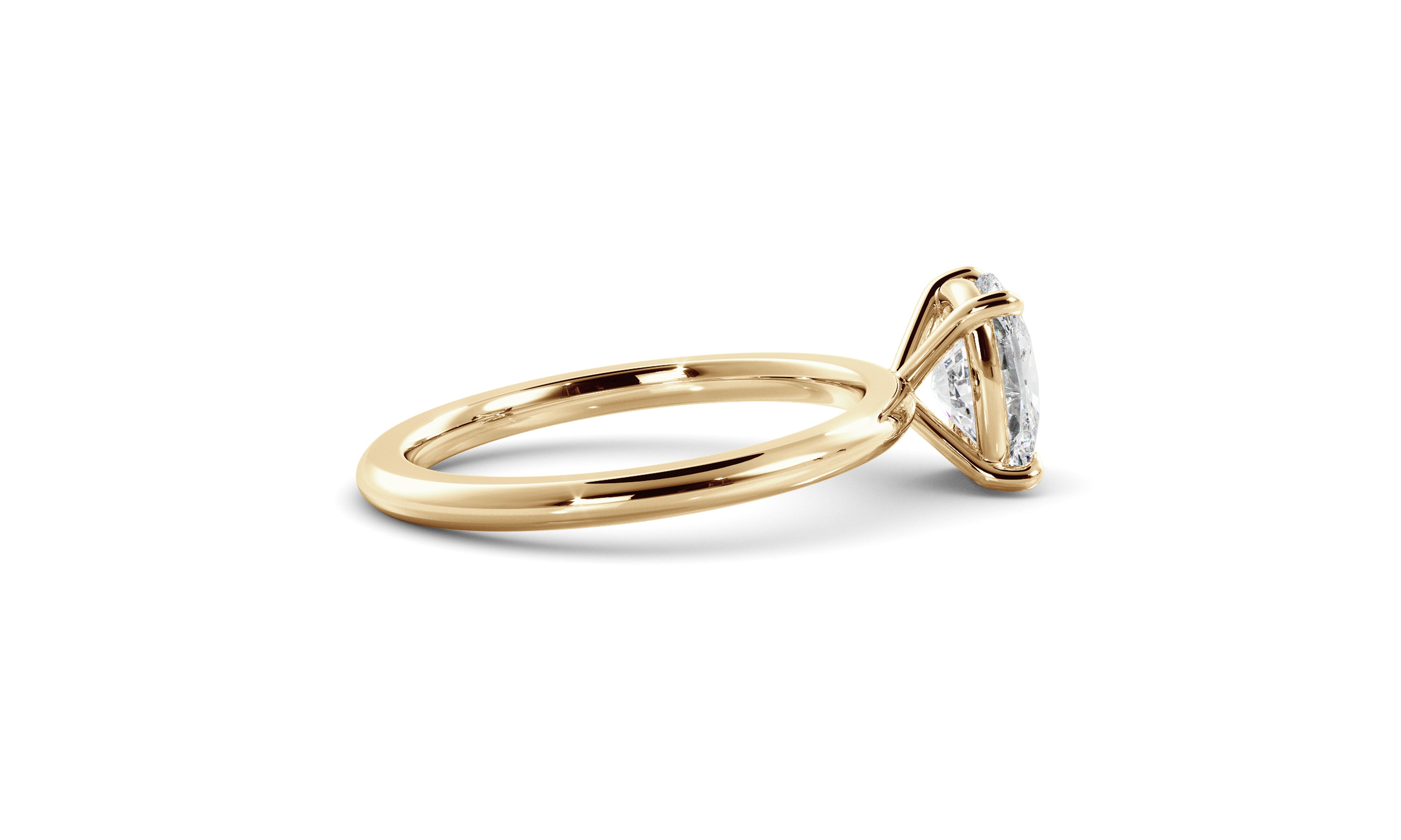 Elongated Cushion Ceremonial Solitaire – Louise Jean Jewellery