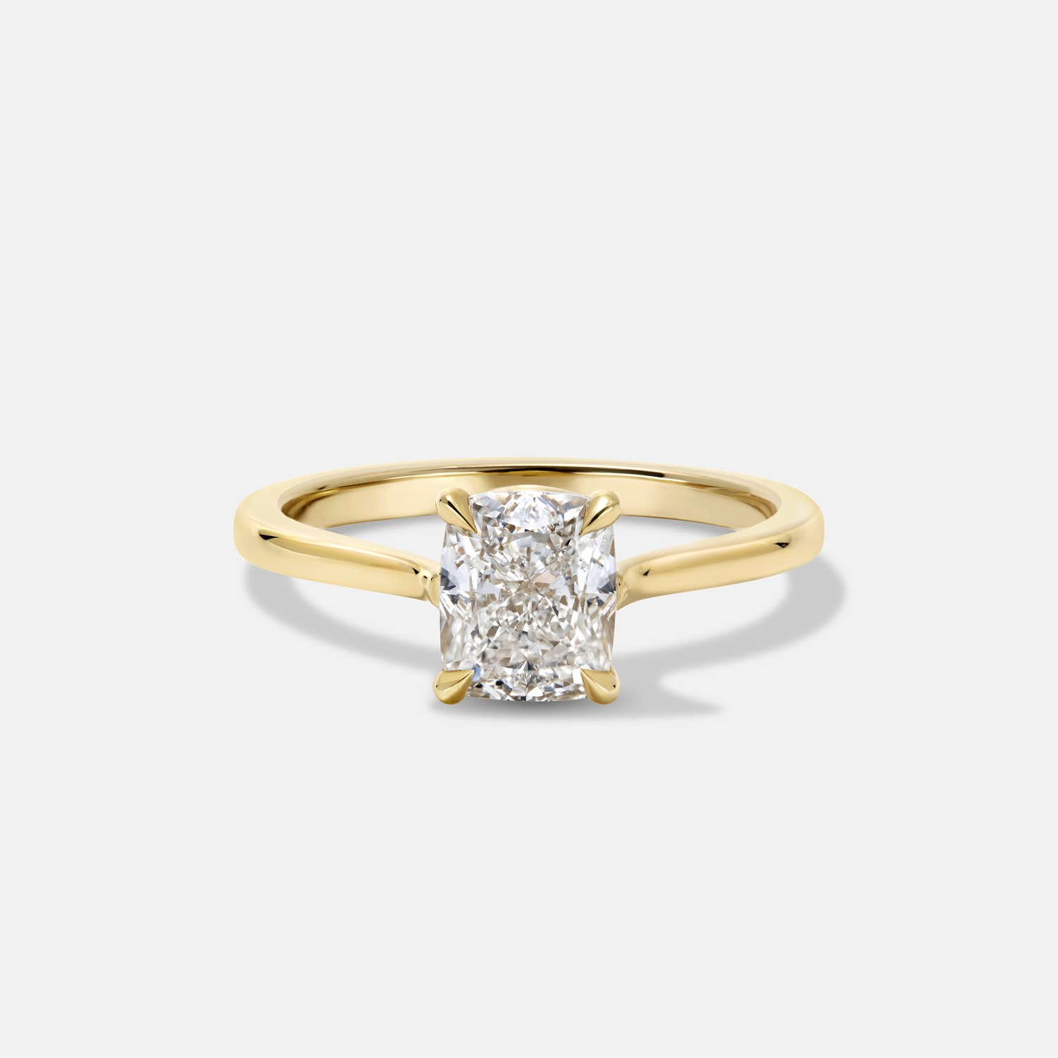 1.50ct Elongated Cushion Classic Solitaire – Louise Jean Jewellery