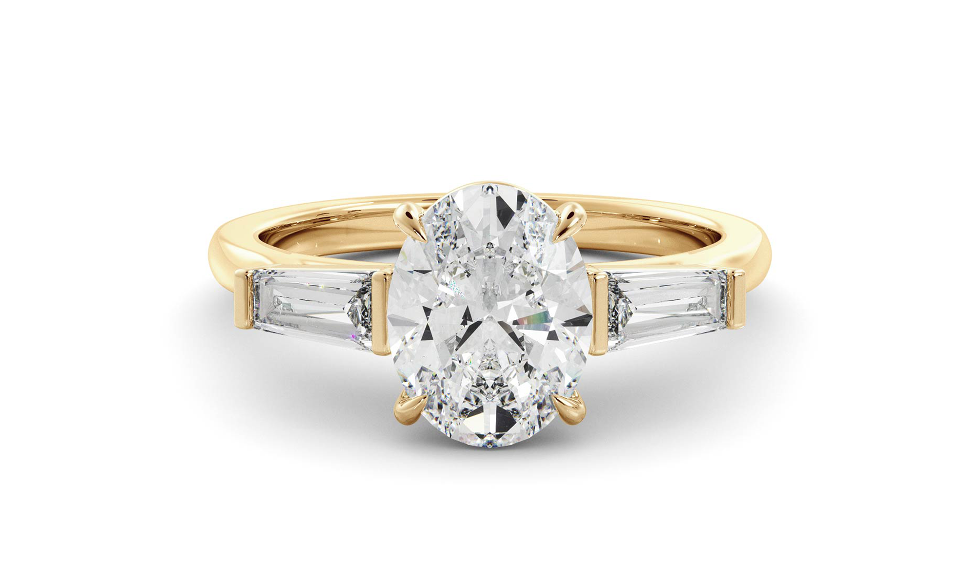 Oval Lyra Engagement Ring – Louise Jean Jewellery
