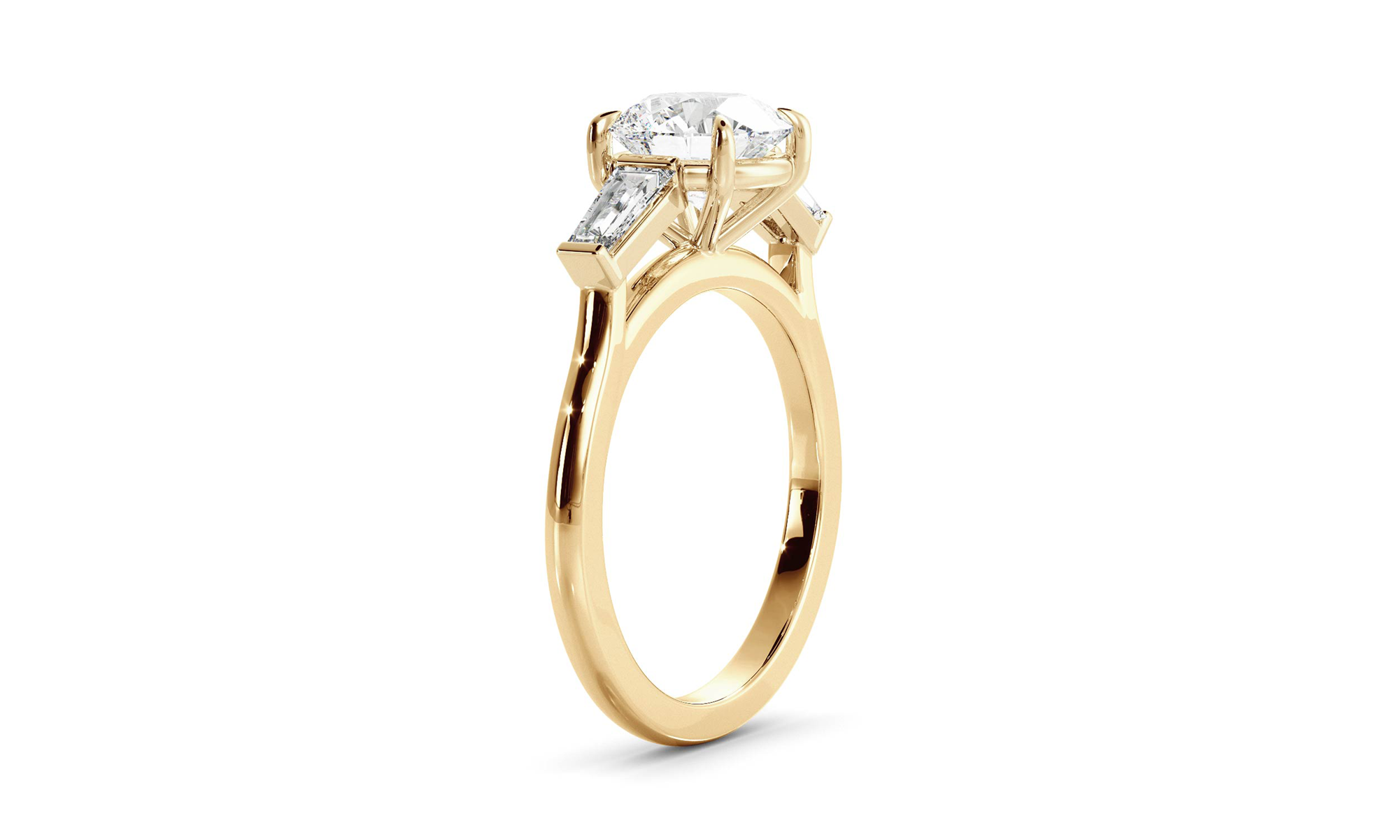 Round Lyra Engagement Ring – Louise Jean Jewellery