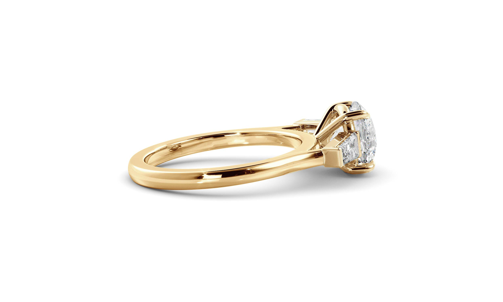 Round Lyra Engagement Ring – Louise Jean Jewellery