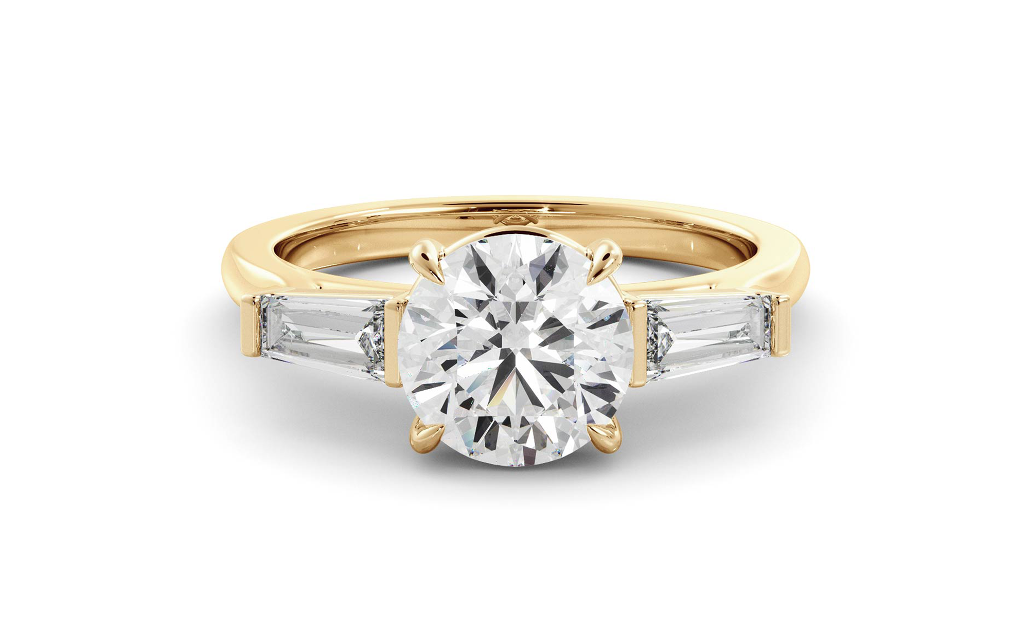 Round Lyra Engagement Ring – Louise Jean Jewellery