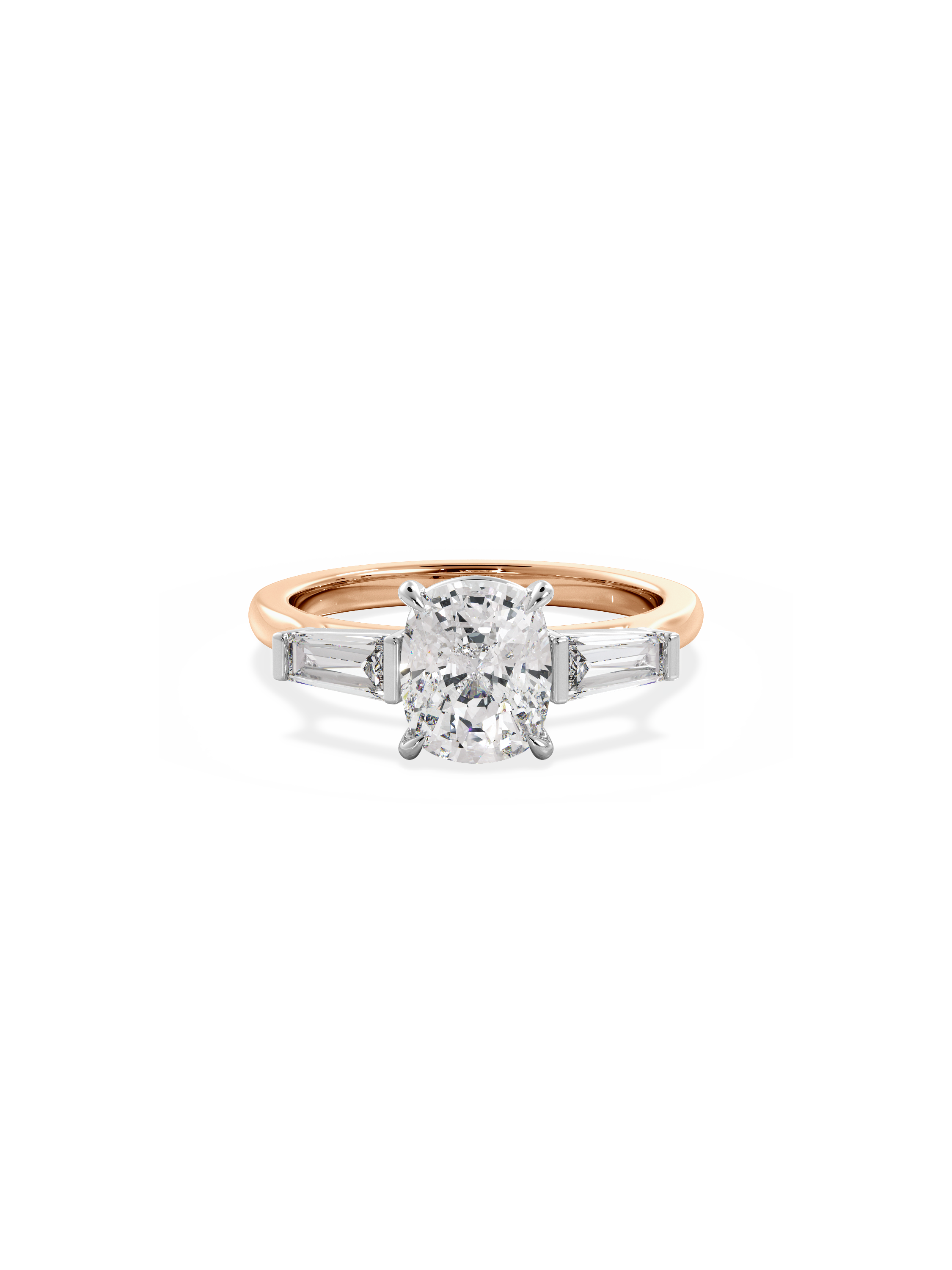 Elongated Cushion Lyra Engagement Ring – Louise Jean Jewellery