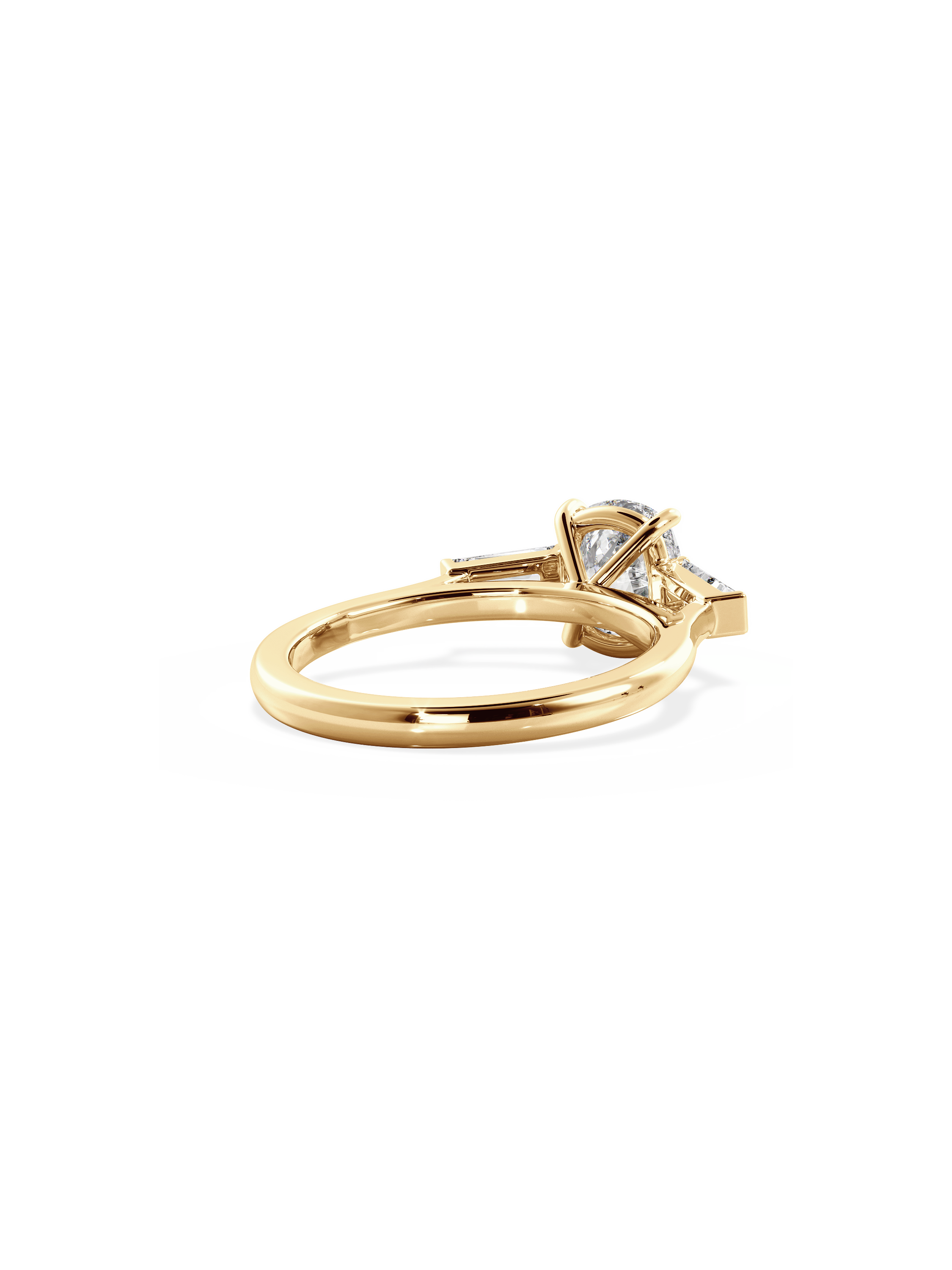 Elongated Cushion Lyra Engagement Ring – Louise Jean Jewellery