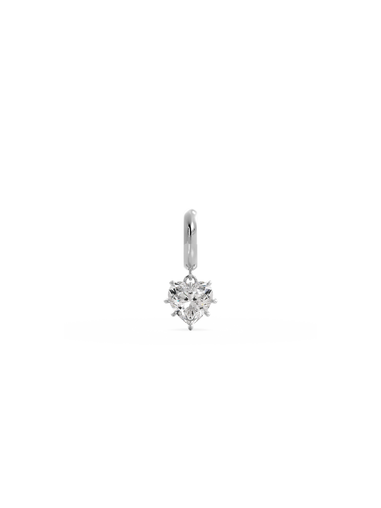 1.00ct Heart Diamond Bespoke Pendant | Louise Jean – Louise Jean Jewellery